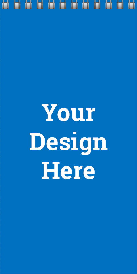 Browse Designs: 4” x 8” | Custom Reporters Notebooks