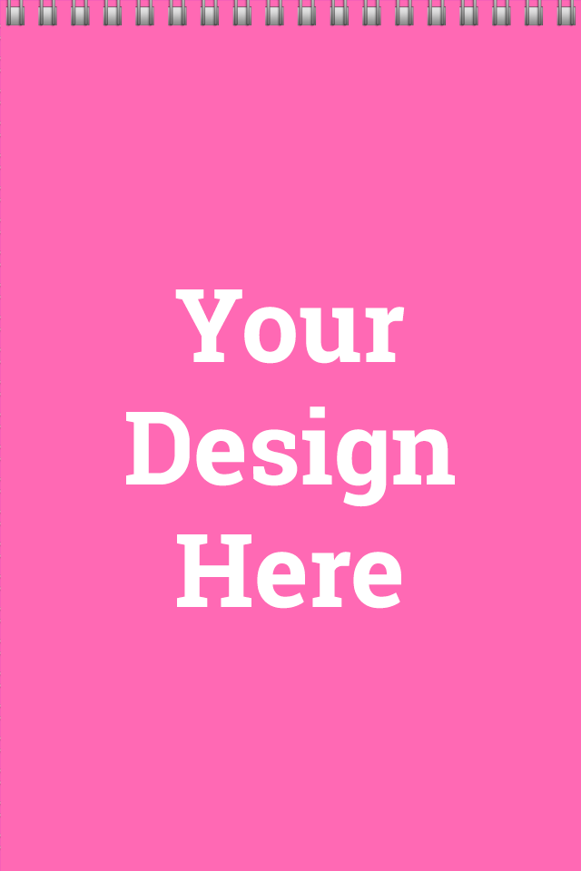 Browse Designs: 6” x 9” | Custom Steno Books