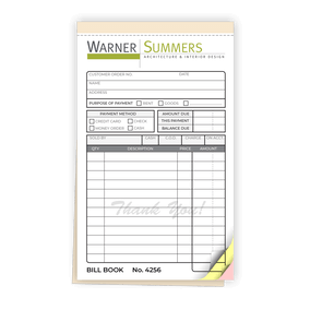 Custom Bill Books | PrintPPS.com®