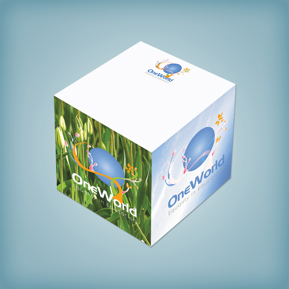 Sticky Note Cubes: 3” x 3” x 3” | PrintPPS.com®