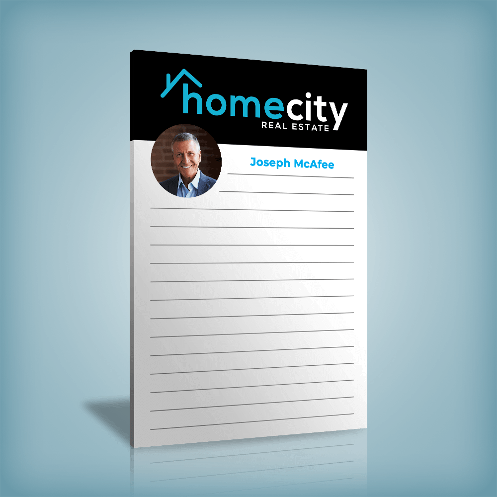 Real Estate/Realtor Notepads: 4” x 6” | PrintPPS.com®