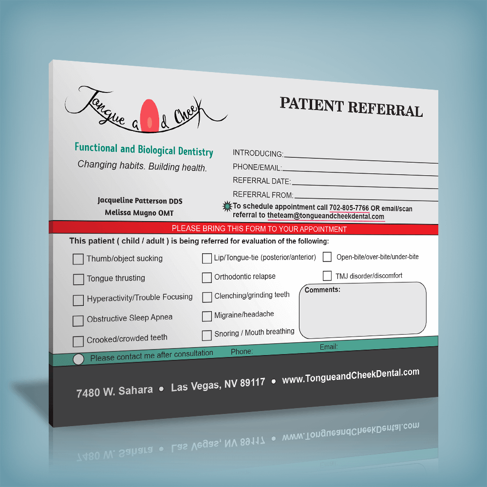 Referral Pads: 5” x 4” | PrintPPS.com®