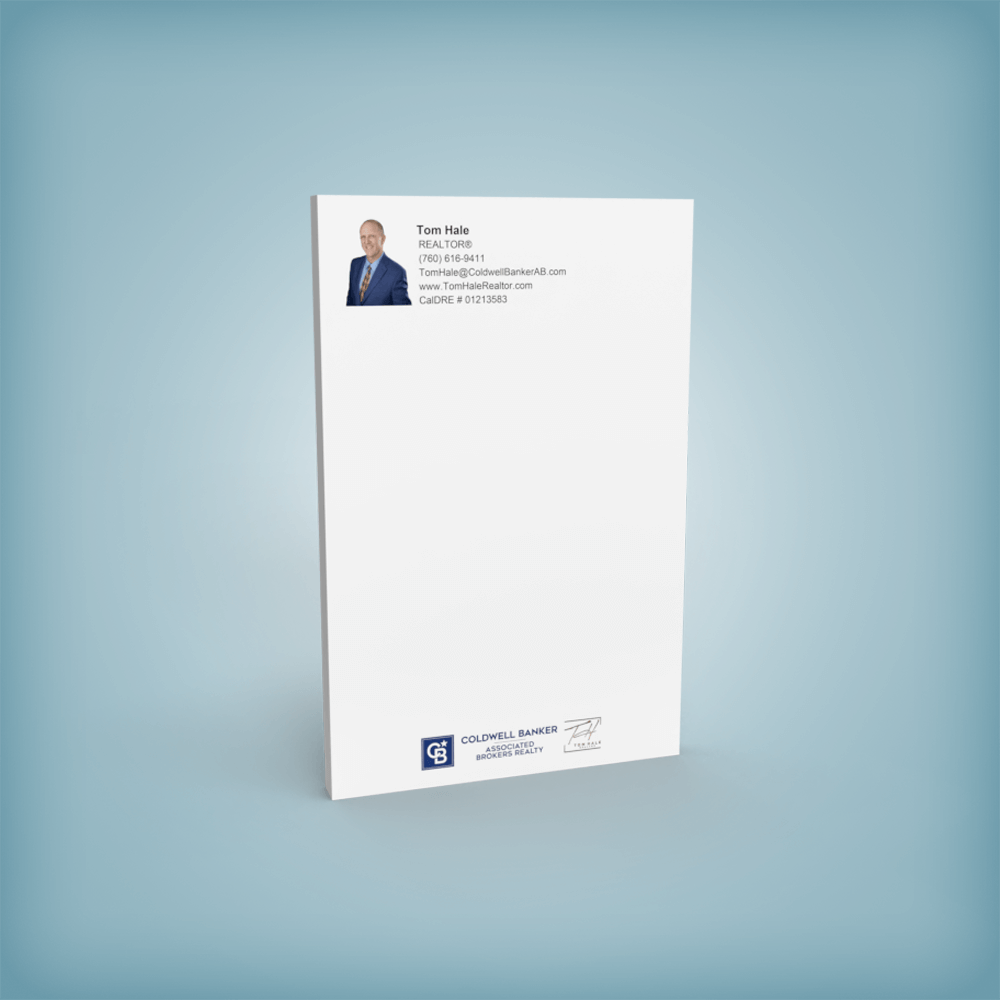 Magnetic Real Estate Notepads: 5.5” x 8.5” | PrintPPS.com®