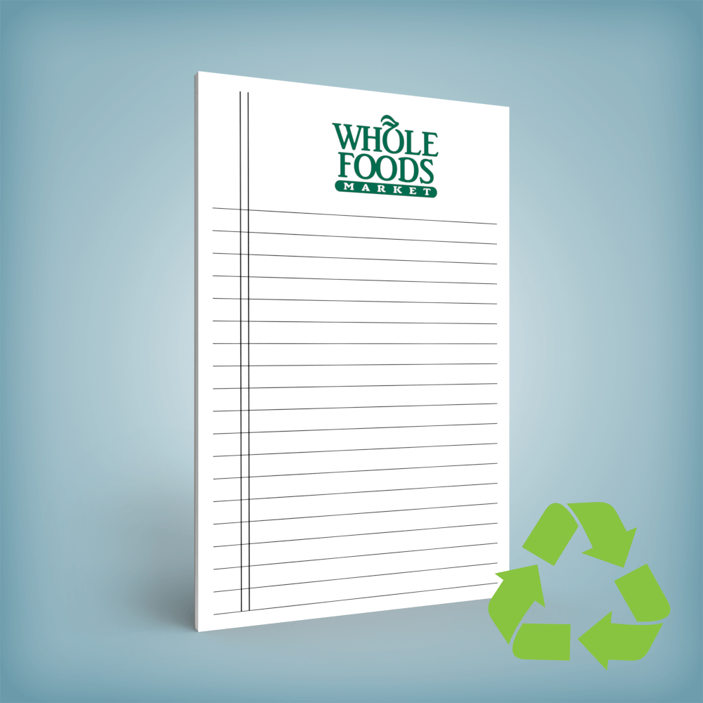 Recycled Paper Letter Pads: 5.5” x 8.5” | PrintPPS.com®