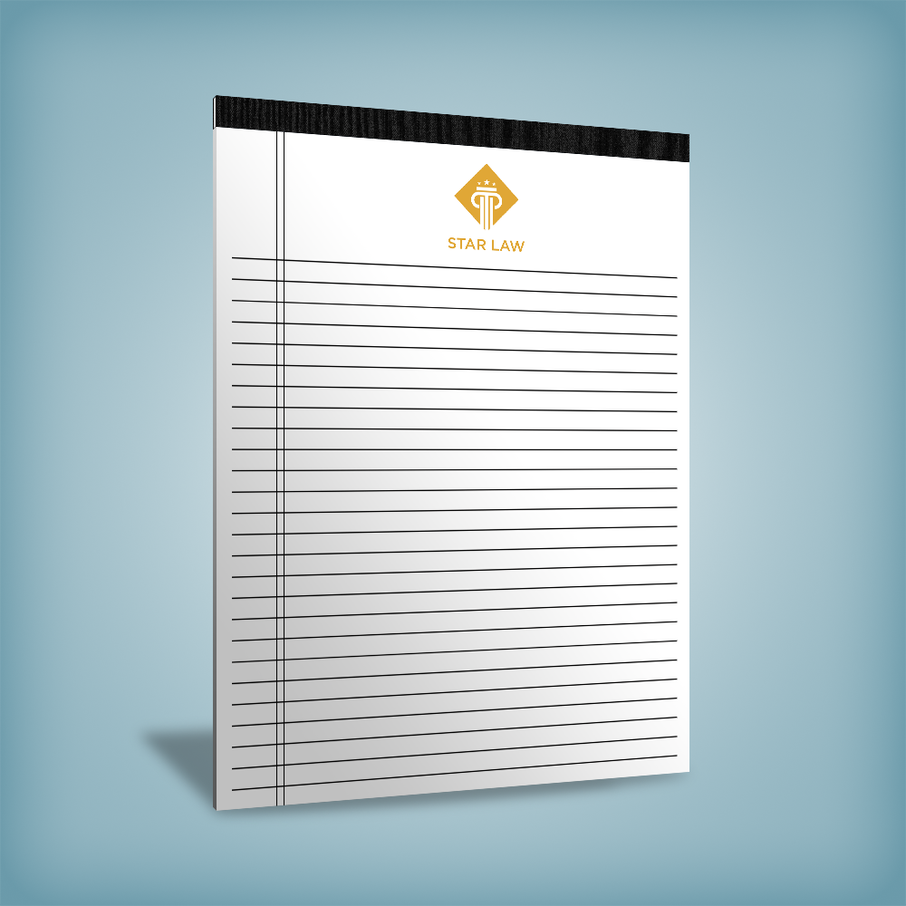 Custom Legal Pads: 8.5” x 11.5” | PrintPPS.com®
