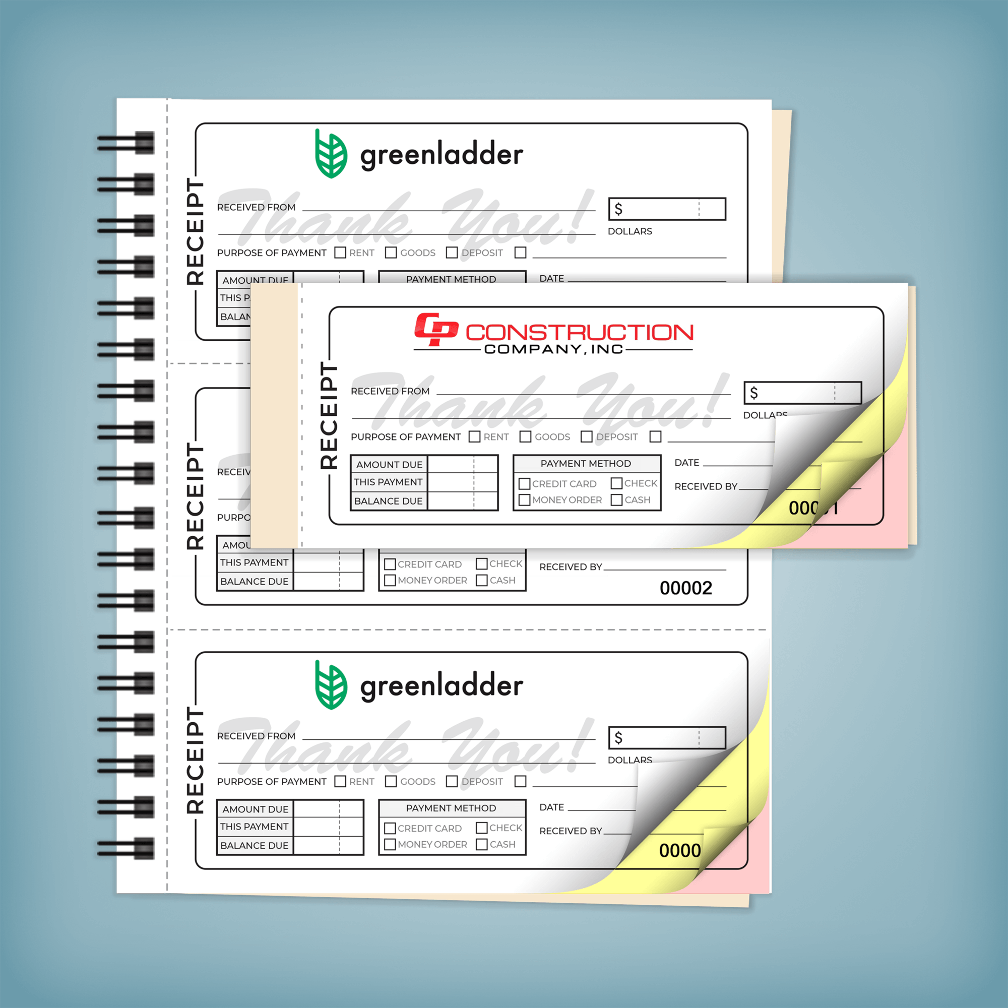 Custom Cash Receipt Books | PrintPPS.com®