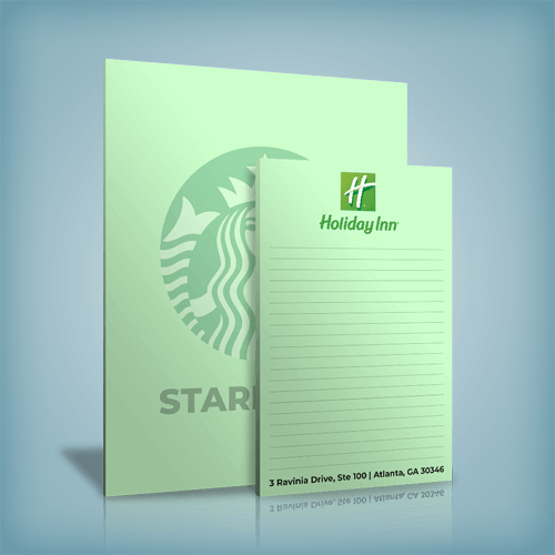 Colored Notepads: Green Notepads | PrintPPS.com®