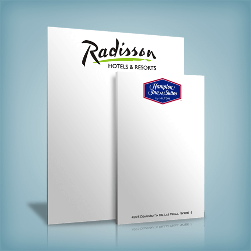 Hotel/Motel Notepads | PrintPPS.com®