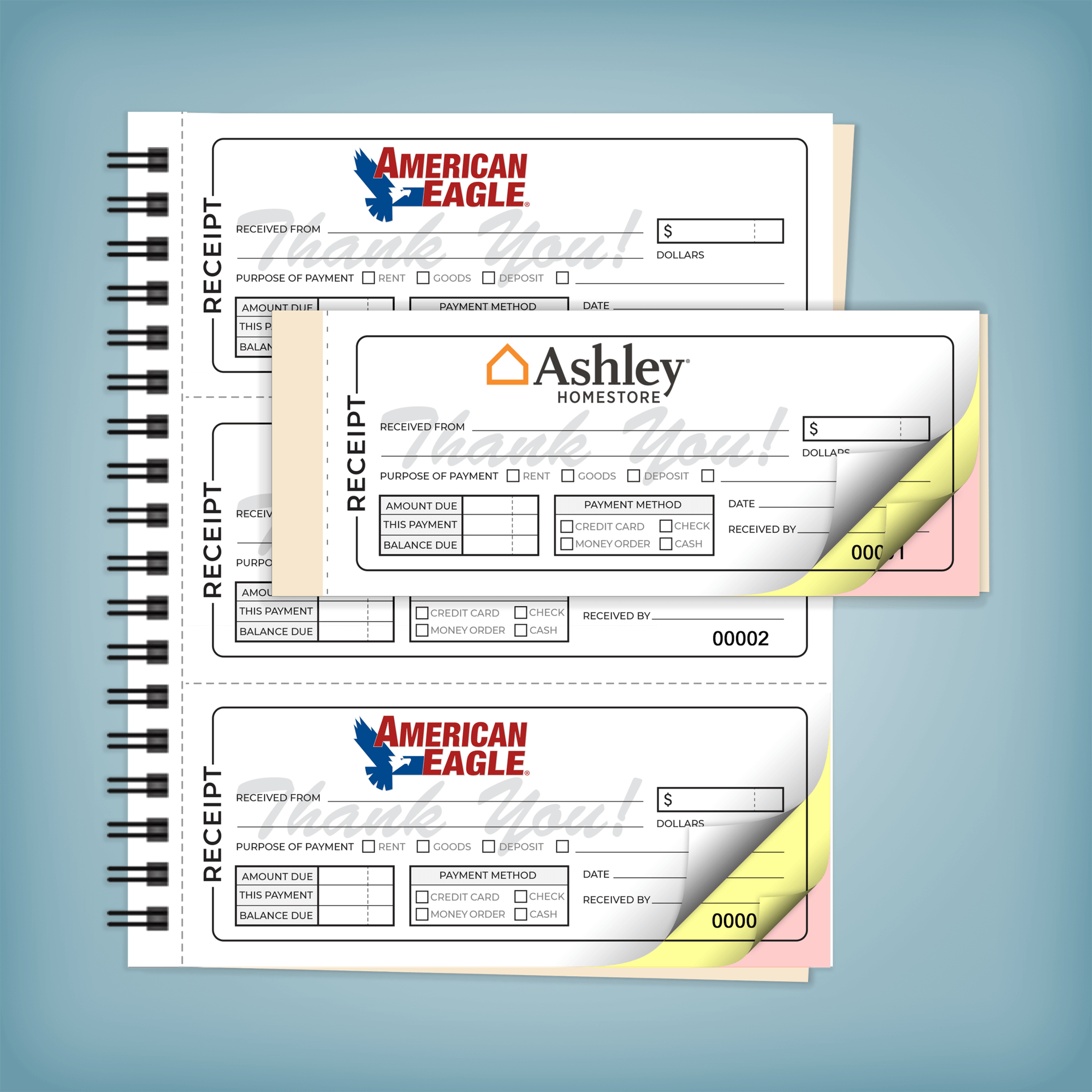 Custom Money Receipt Books | PrintPPS.com®