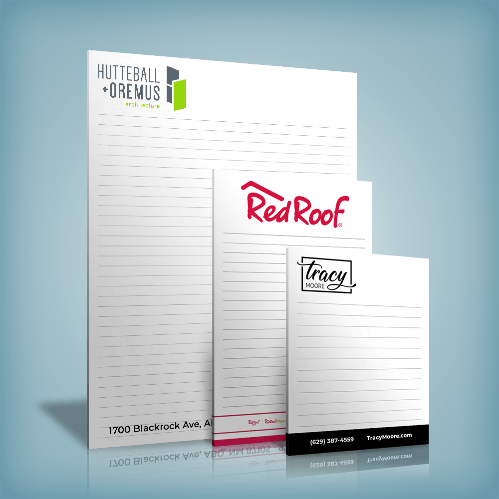 Custom Notepads with Ruled Lines | PrintPPS.com®