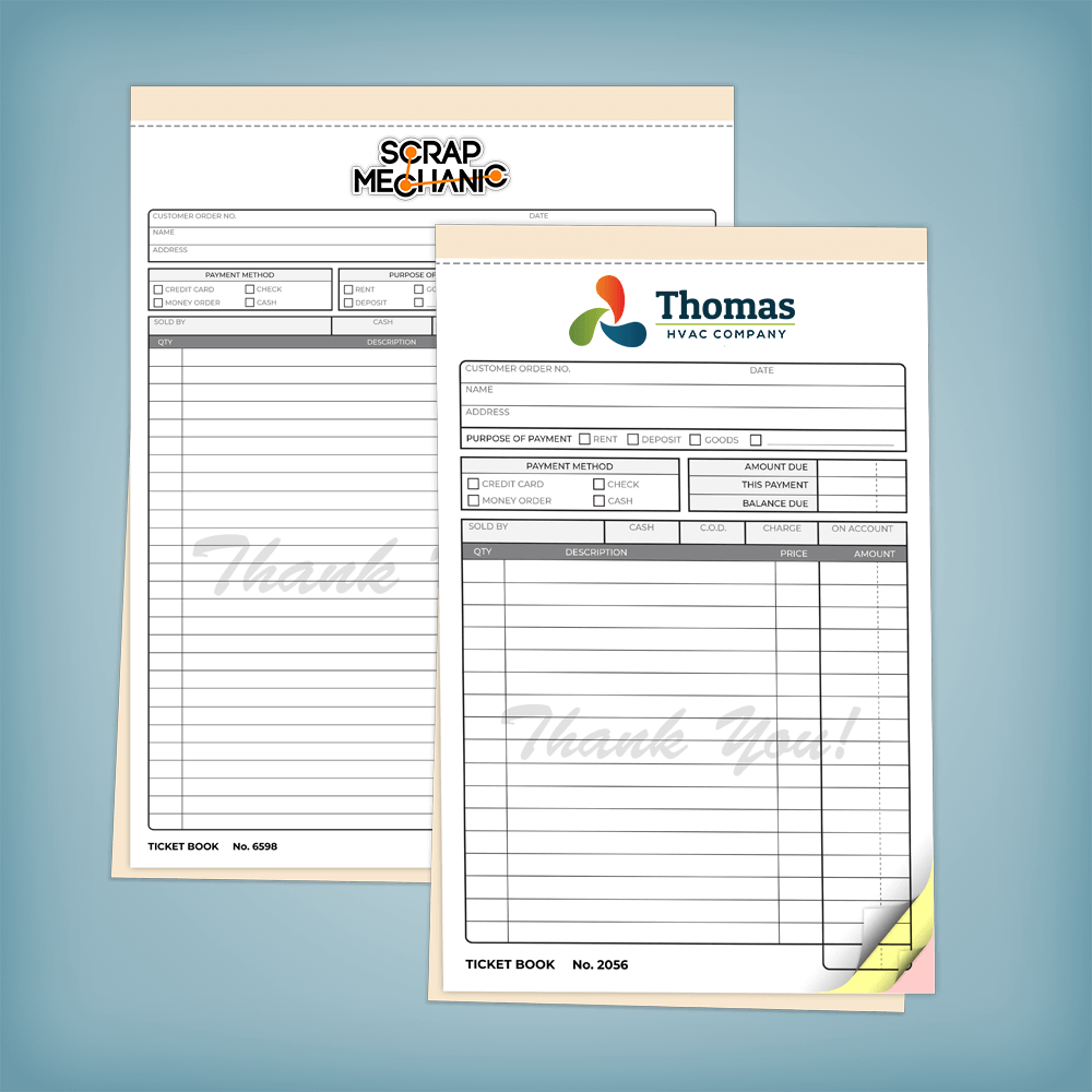 Custom Ticket Books | PrintPPS.com®