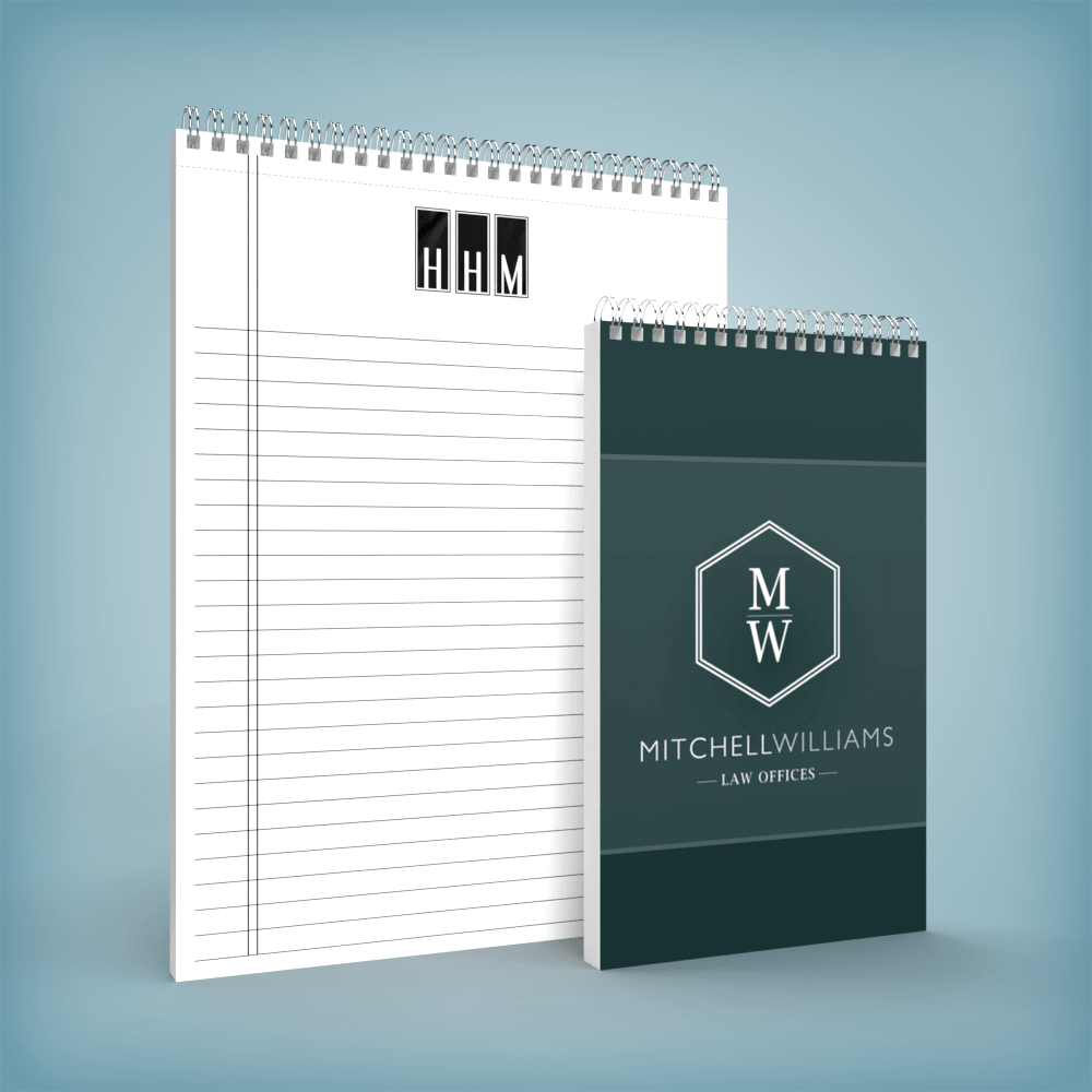 Custom Spiral Bound Legal Pads | PrintPPS.com®