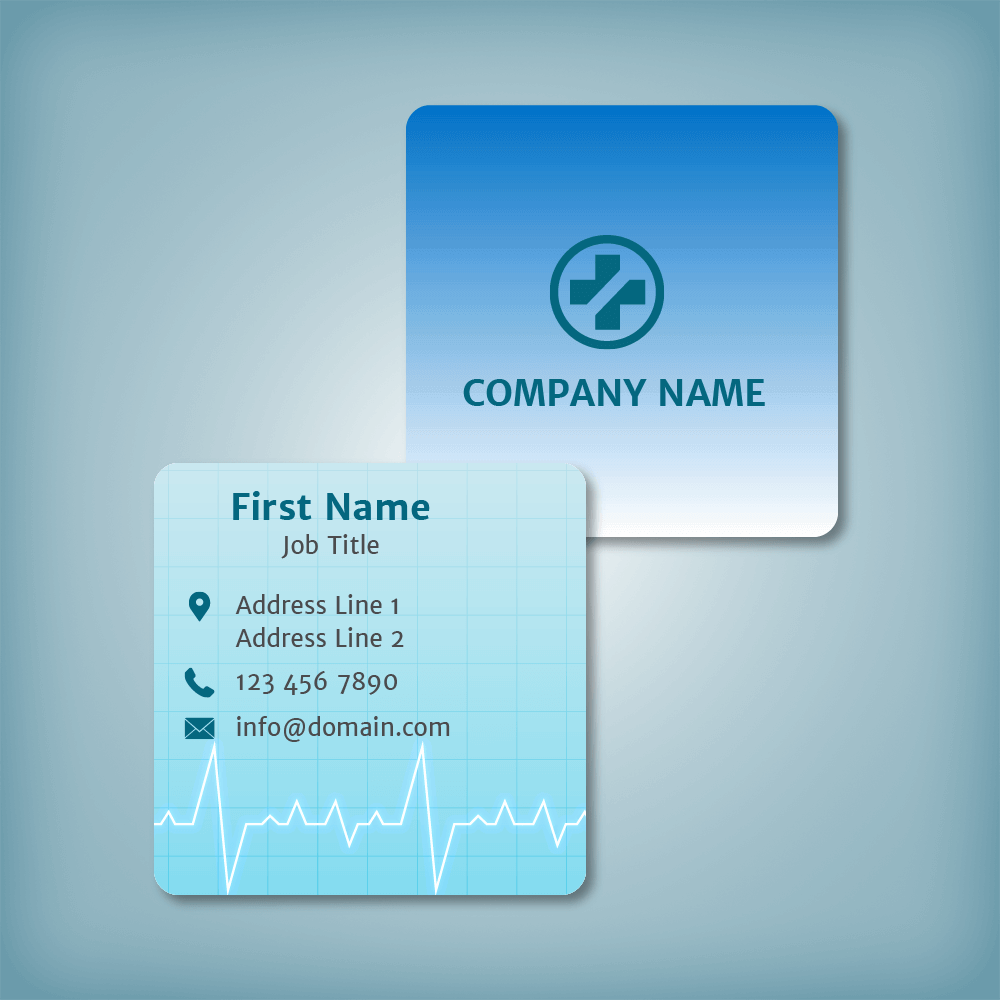 Rounded Business Cards: Square Size | PrintPPS.com®