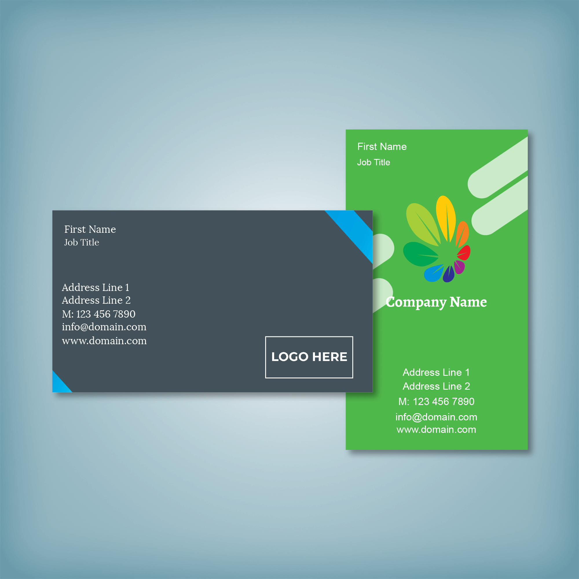 Square Budget Business Cards | PrintPPS.com®