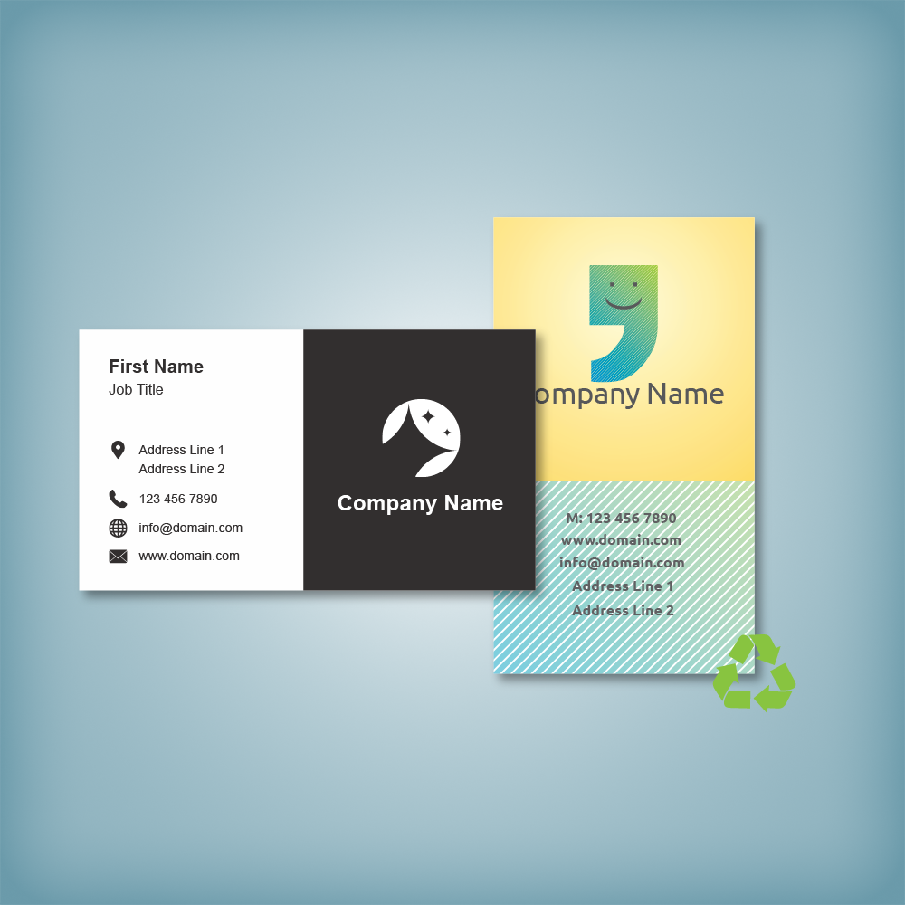Eco Friendly Business Cards: 3.5” x 2” | PrintPPS.com®